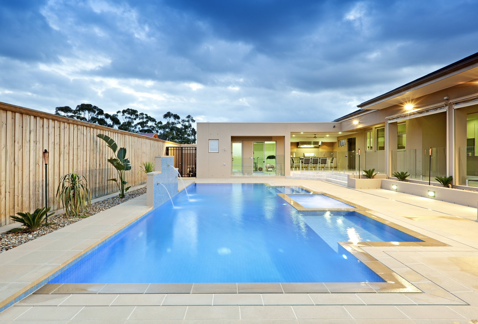 To infinity and beyond – infinity edges and wet decks - Neptune Pools